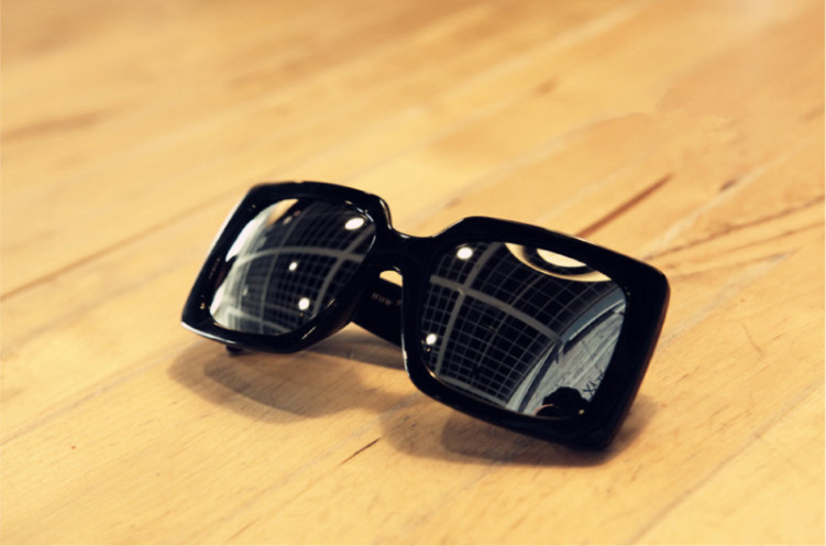 Square Shape Mirror Lens Sunglasses on Luulla